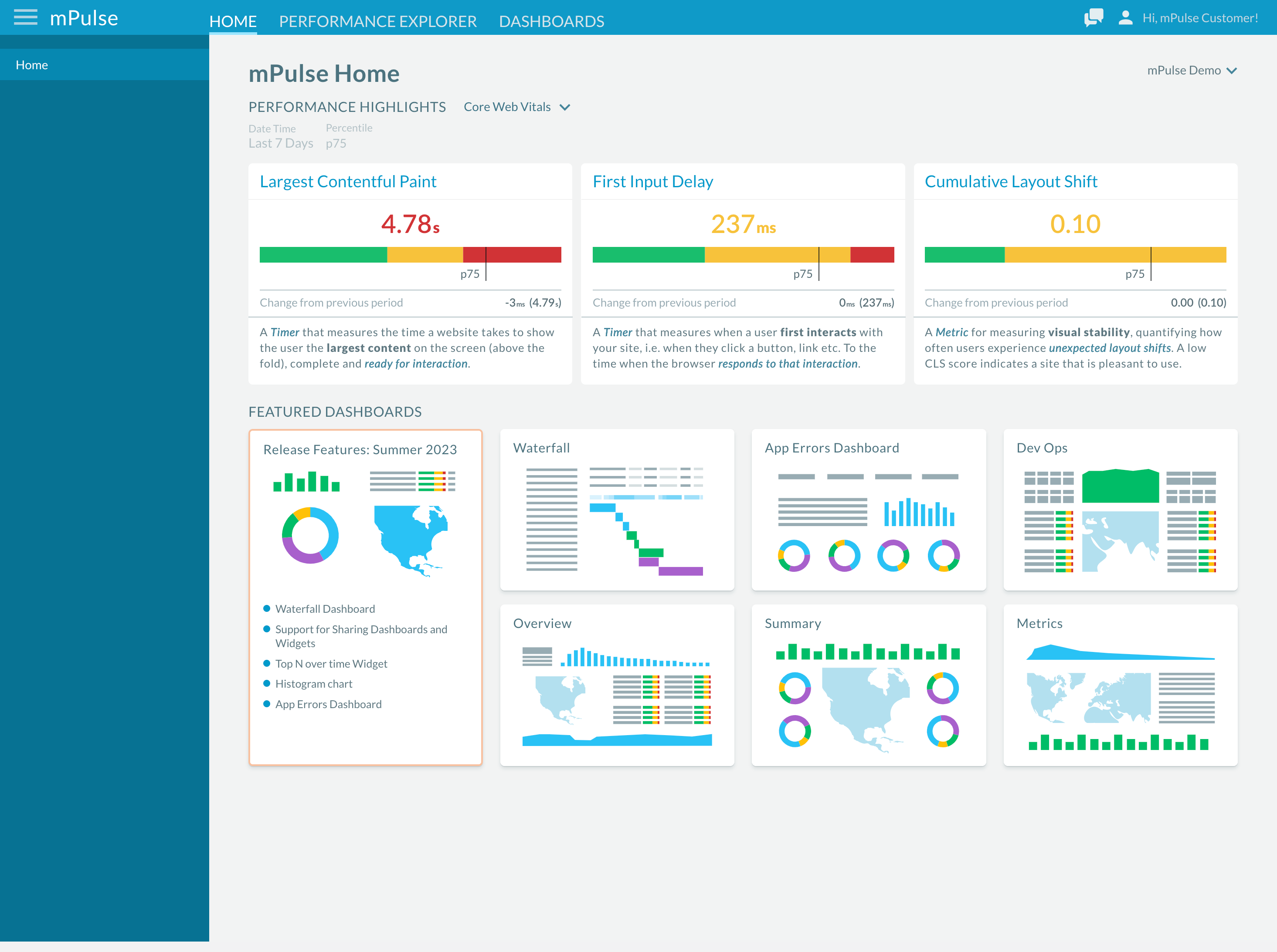 mPulse Feature Release - Summer 2023 - Akamai mPulse Developer Blog