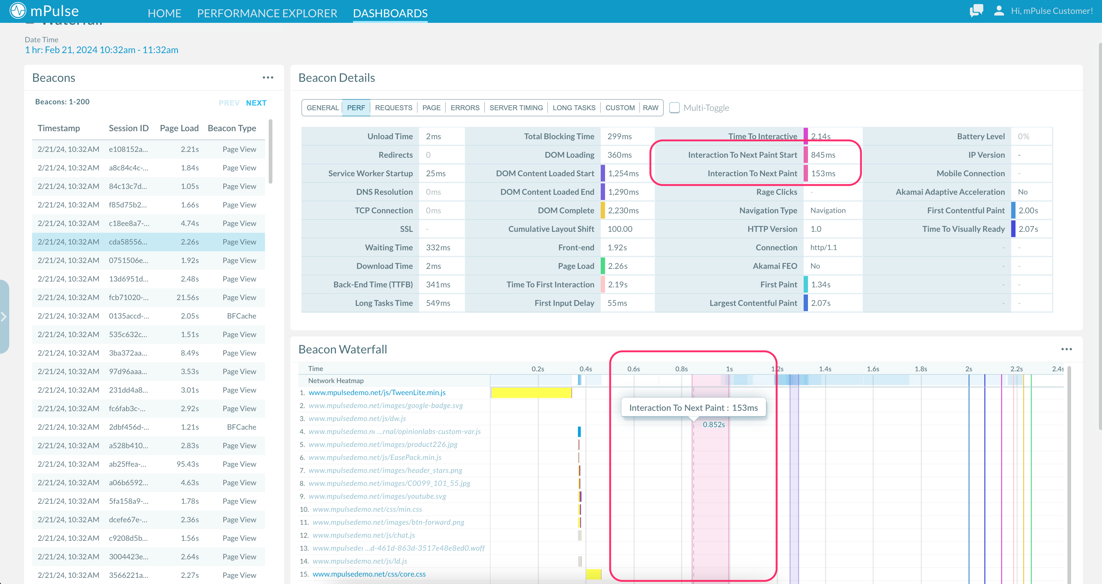 mPulse Feature Release - INP - Akamai mPulse Developer Blog