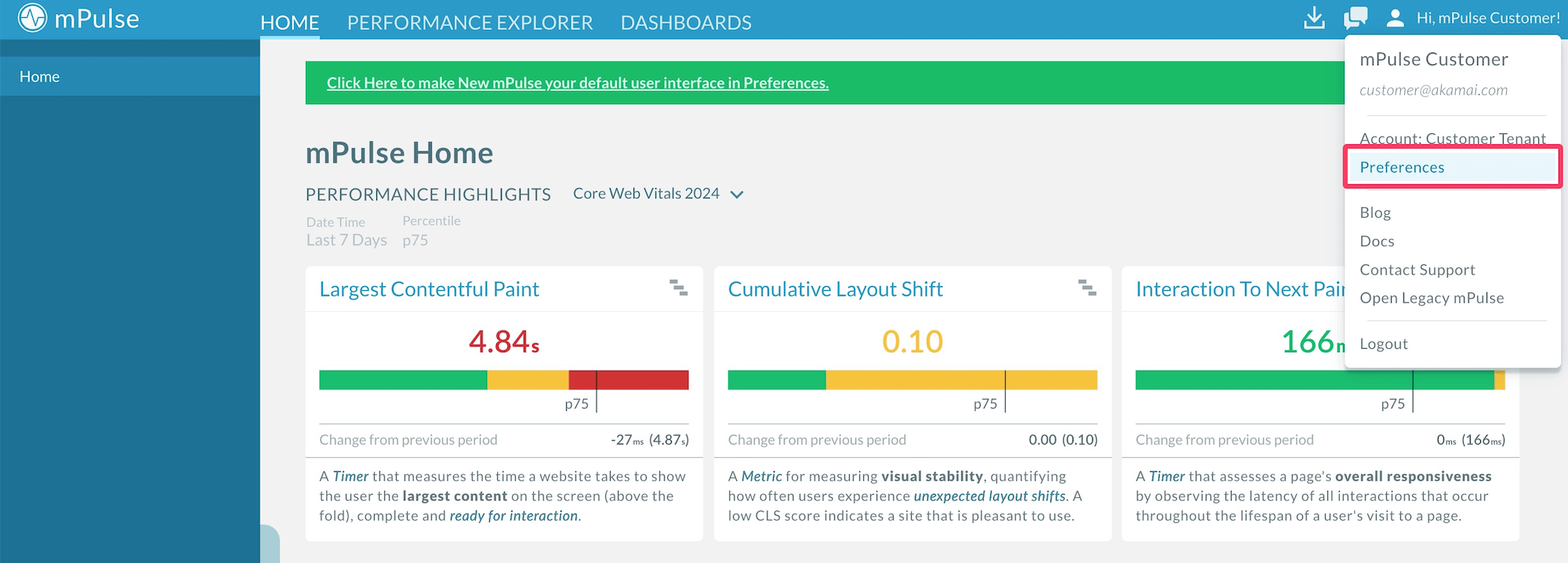 mPulse UI Out of Beta and August 2024 Updates - Akamai mPulse Developer ...